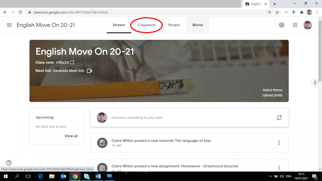 How to log in to Google Classroom - York Learning